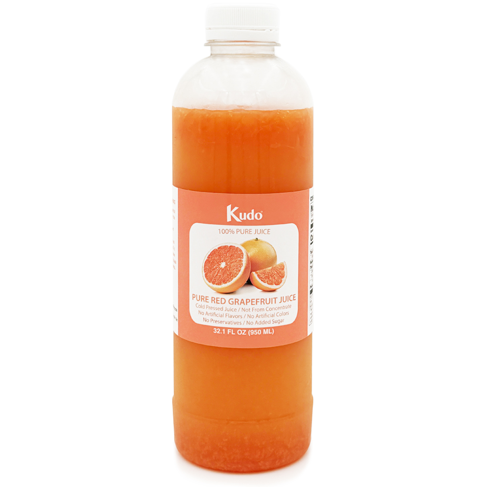 Kudo 100% Pure Red Grapefruit Juice – Kudo Juices
